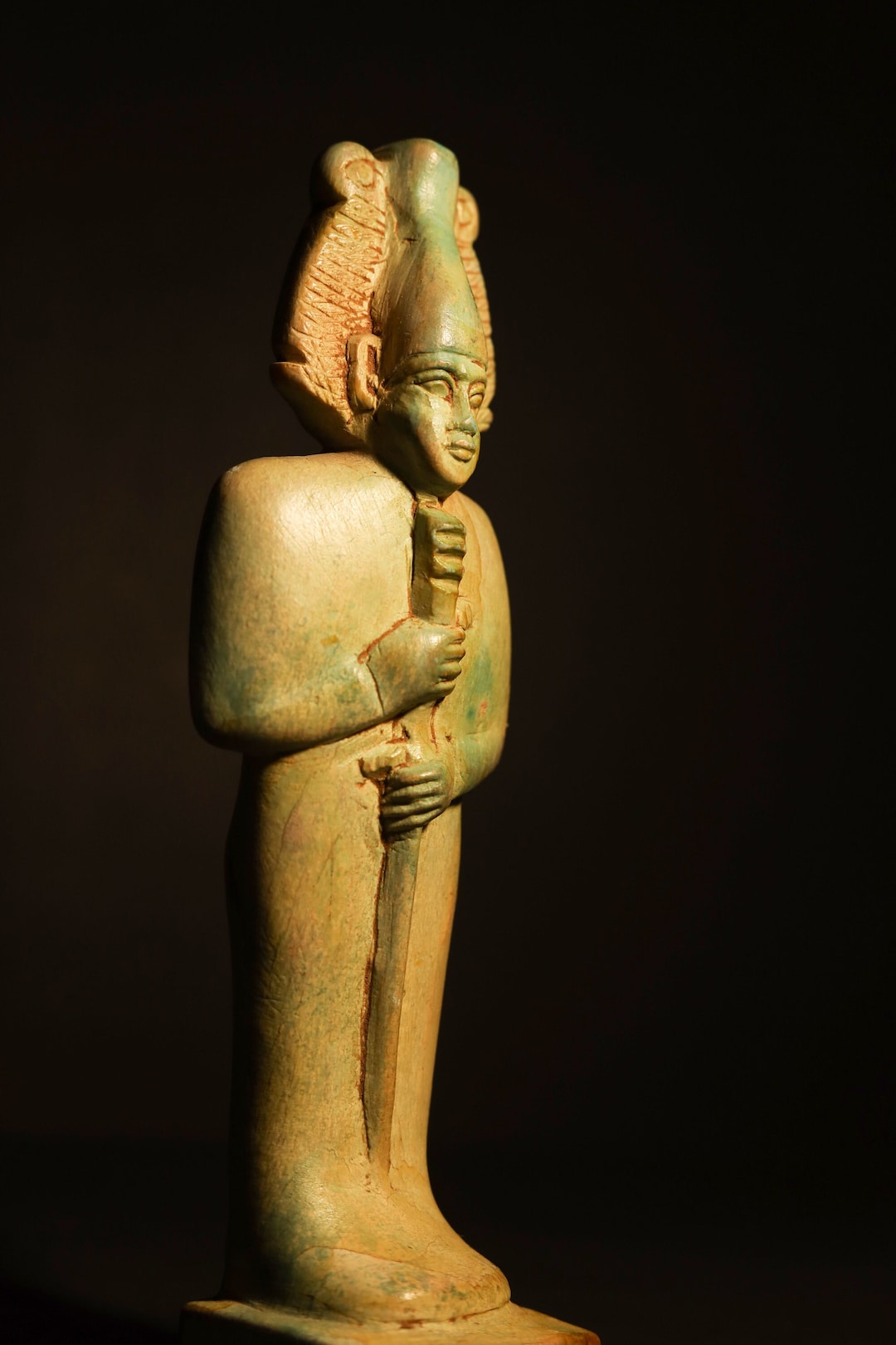 Egyptian God Osiris Statue, God Oser Statue. Egyptian Alter Statues. - Etsy