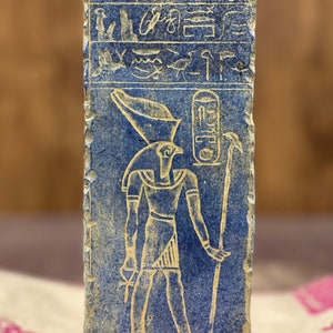 Egyptian Goddess Isis Statue With Special Cartouche, Isis Statue With ...