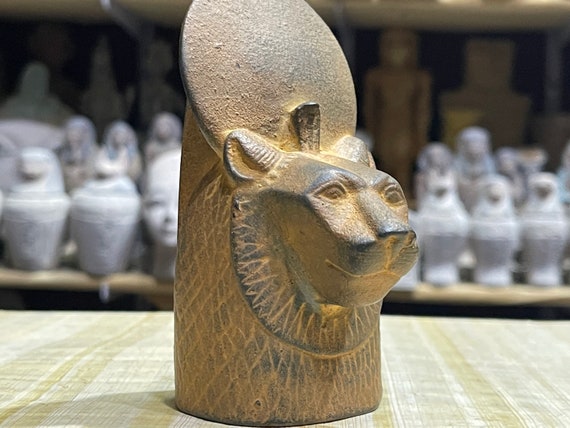 Egyptian Goddess Sekhmet Ancient Sekhmet Statue Goddess of - Etsy