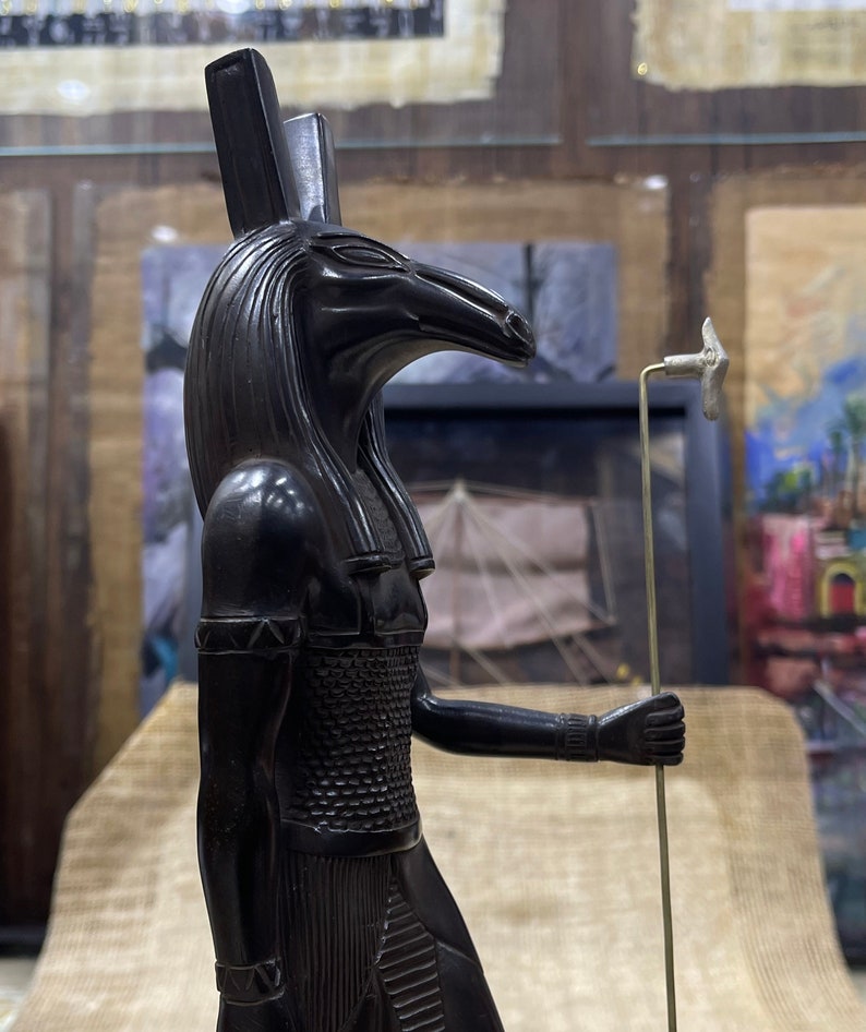 Ancient Egyptian God Seth Egyptian Seth Statue. - Etsy