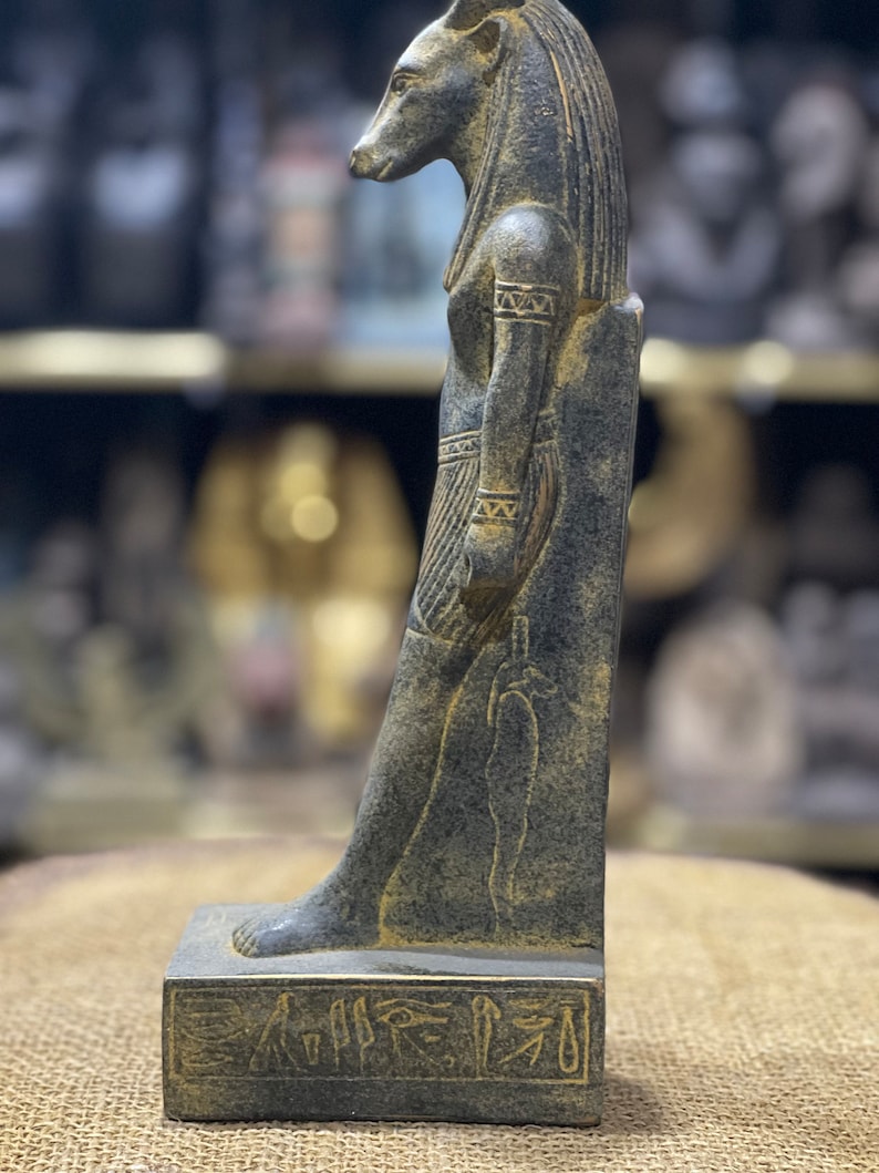 Goddess Hathor Statue in the Cow Form , Made by Egyptian Hands - Etsy