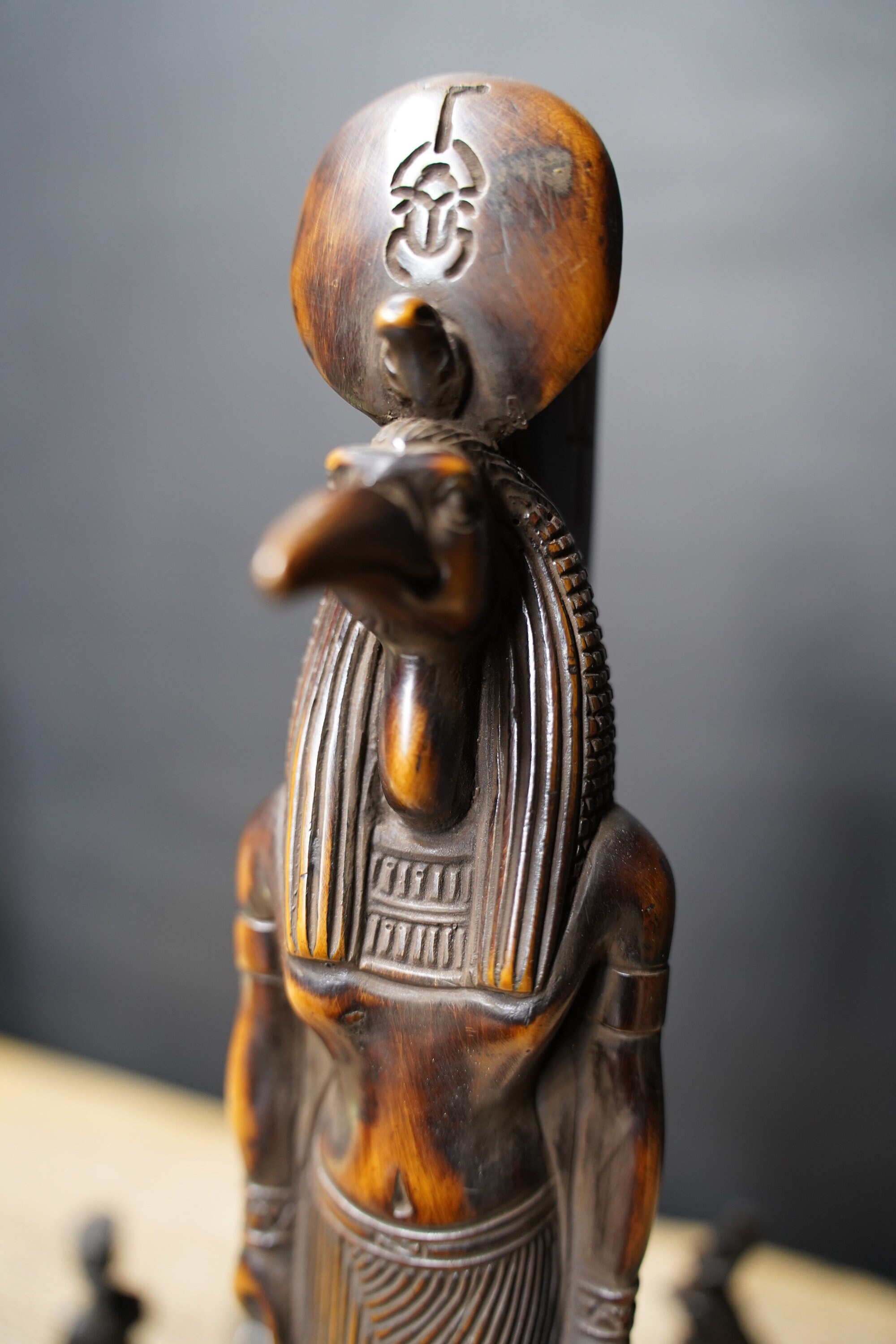 Ancient Egyptian Thoth Statue, God of Moon, Egyptian God of Wisdom ...