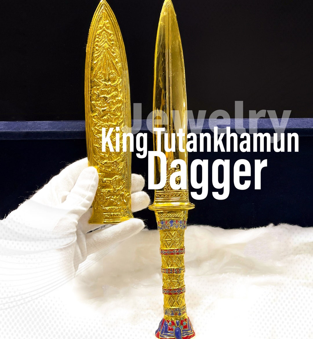Marvelous King Tutankhamun's Dagger-a Rare Unique Dagger- Brass 24K ...