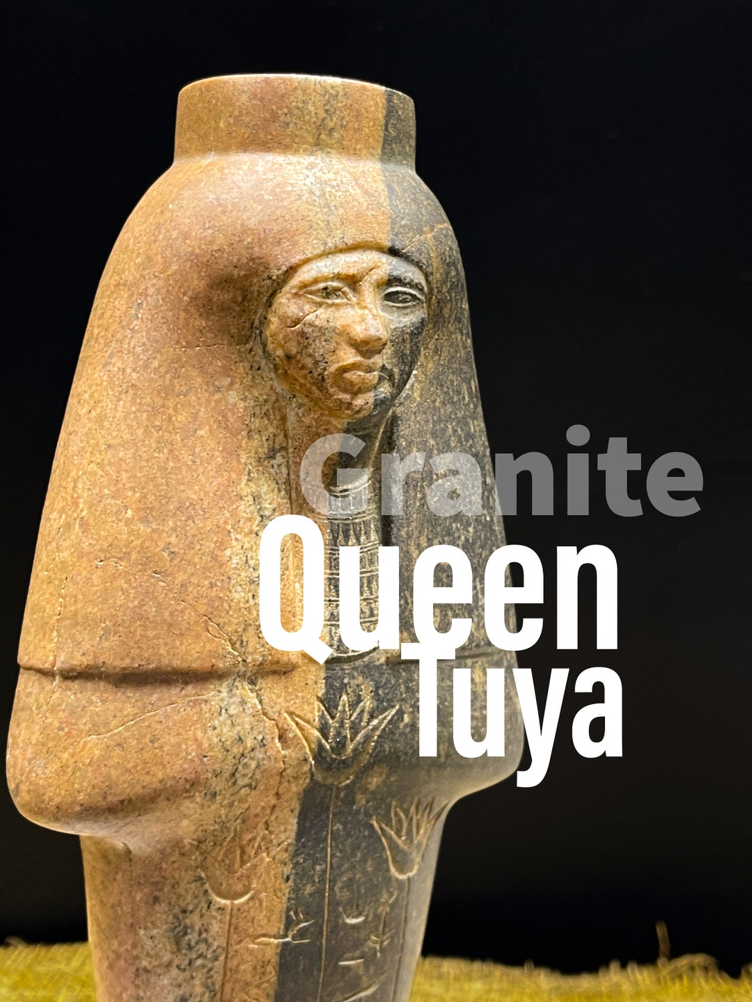 Granite Stone Ushabti, Egyptian Ushabti, Handmade Ushabti, Queen Tuya ...