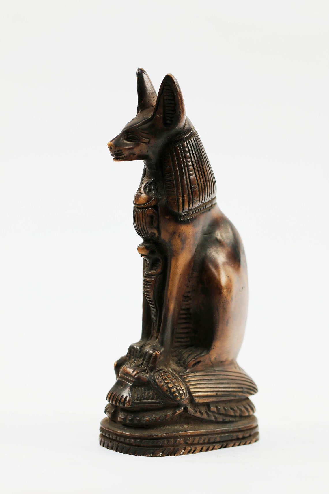Egyptian God Anubis in the Form of Dog With Egyptian Scarab on - Etsy