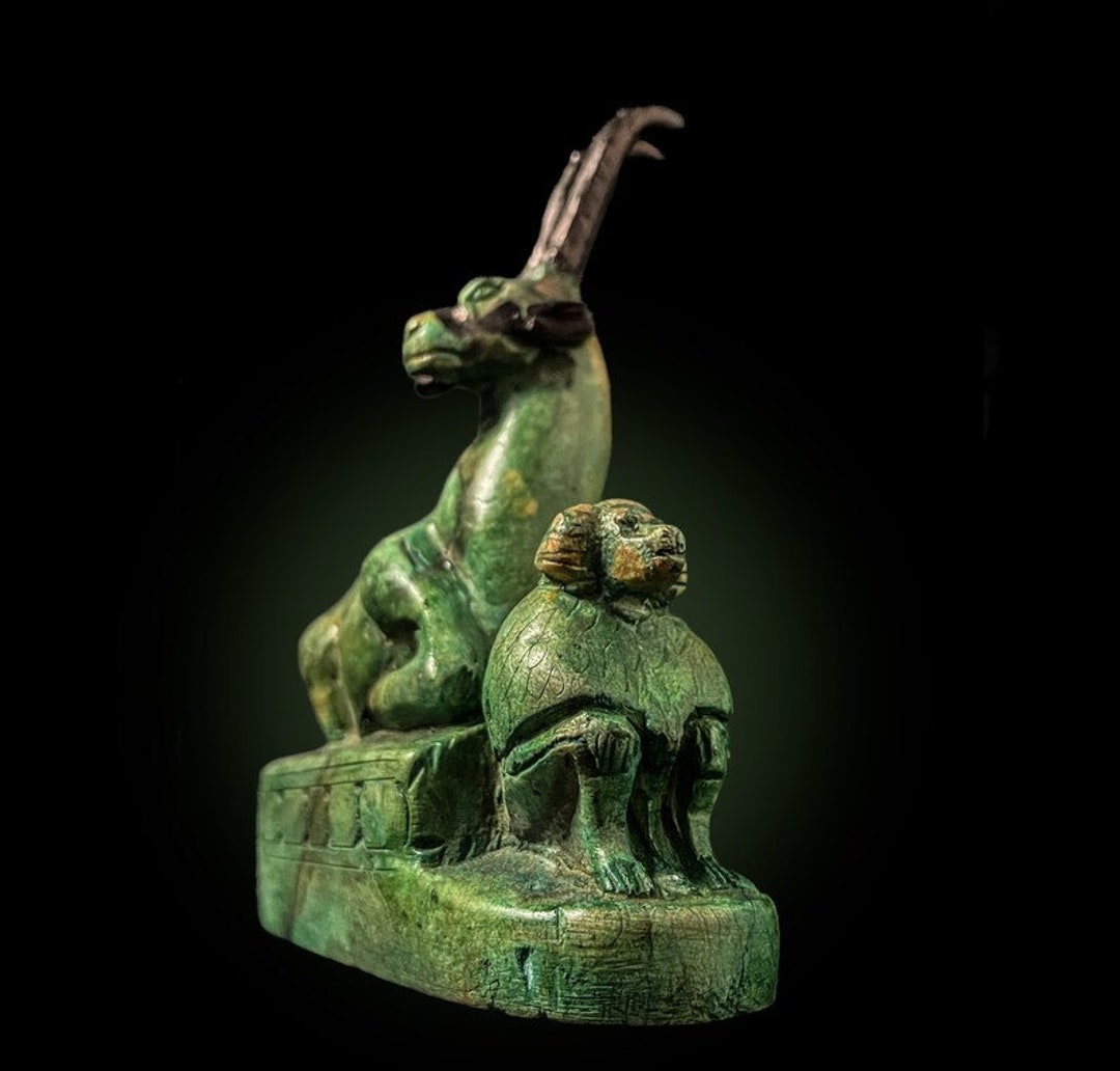 Ancient Egyptian Baboon, Babi Monkey God, God Thoth Symbol. - Etsy