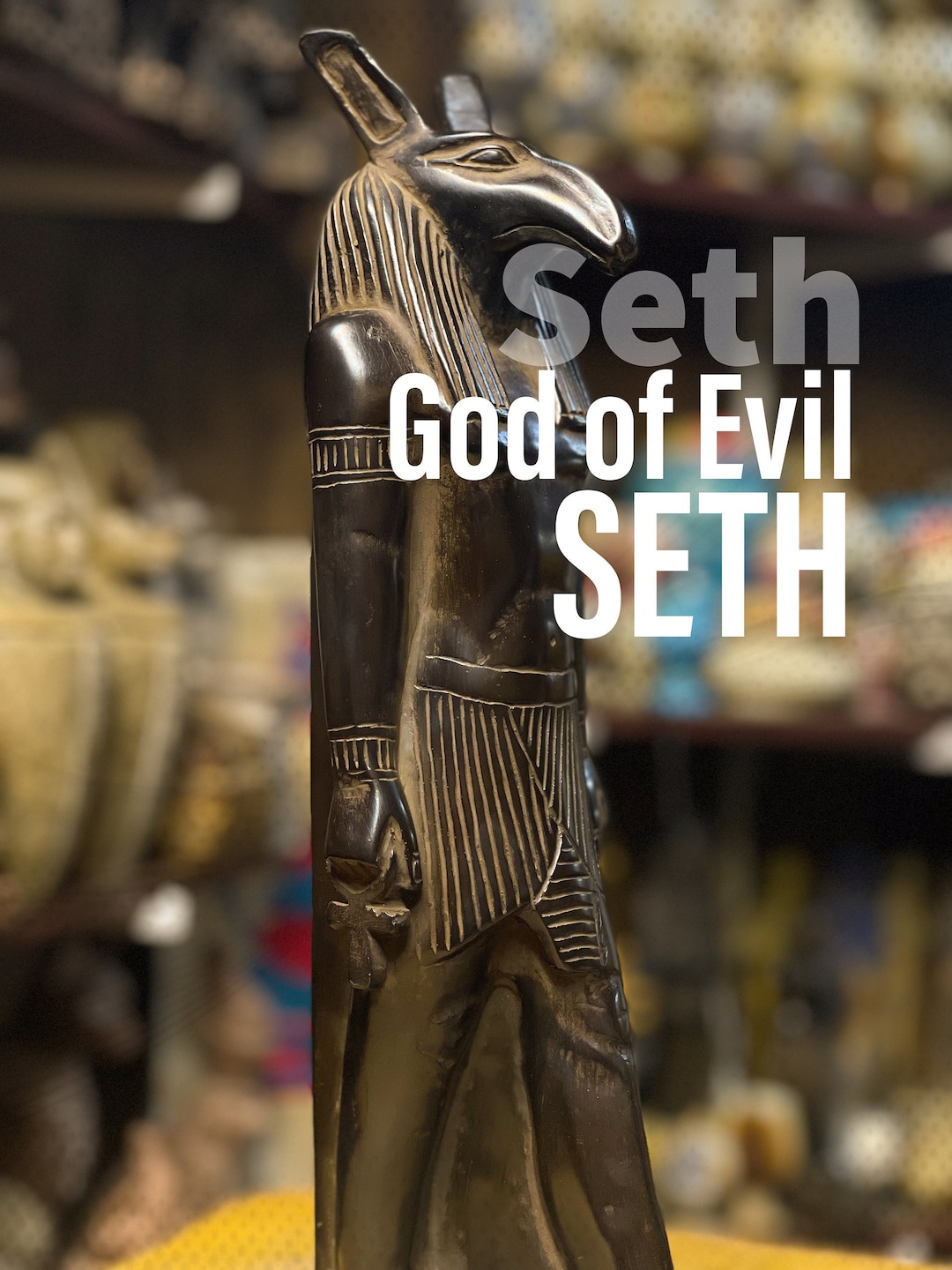 Large Ancient Egyptian God Seth, Egyptian Seth Statue. - Etsy