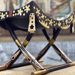 Ancient Egyptian Tutankhamun's Stool- Ancient Home Decor - Kings ...