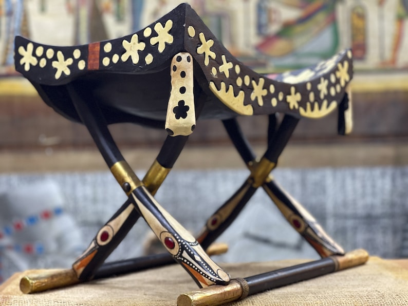 Ancient Egyptian Tutankhamun's Stool- Ancient Home Decor - Kings ...