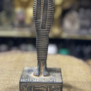 Egyptian Goddess Isis Statue With Special Cartouche, Isis Statue With ...