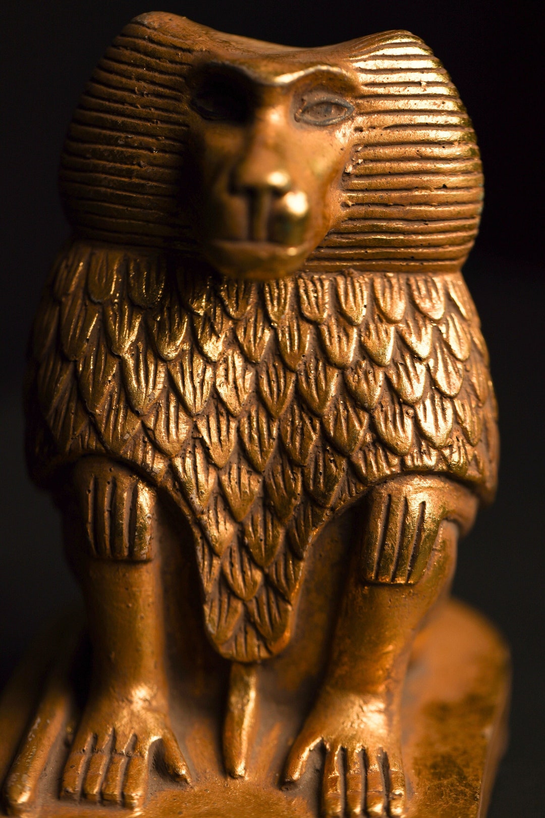 Ancient Egyptian Baboon Monkey , Babi Monkey God - Etsy