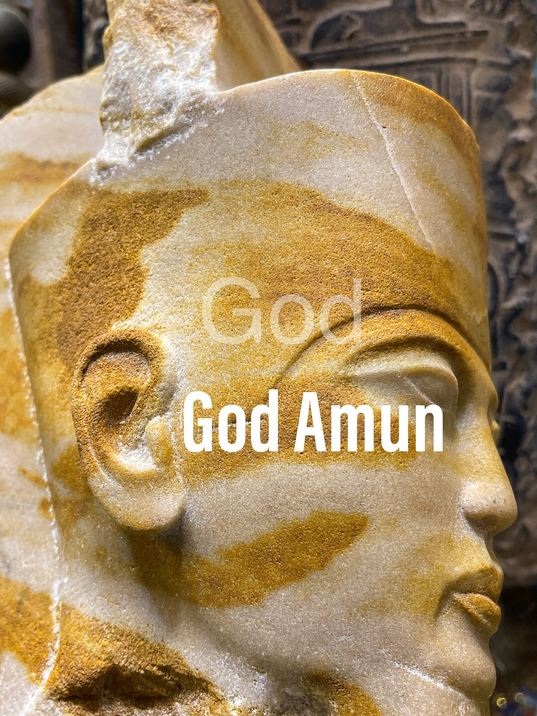 Egyptian God Amun Ra, Amun Ra Head, Replica Amun Ra, God of the Sun ...