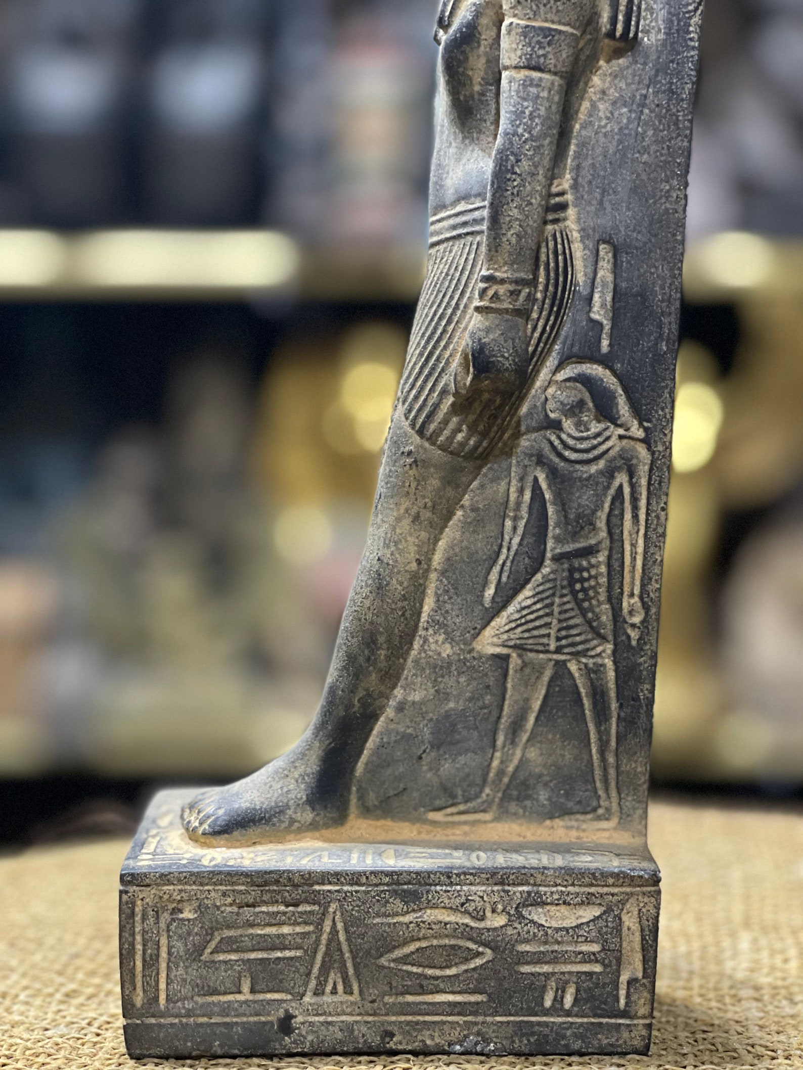 Ancient Egyptian Thoth Statue, God of Moon, Egyptian God of Wisdom ...