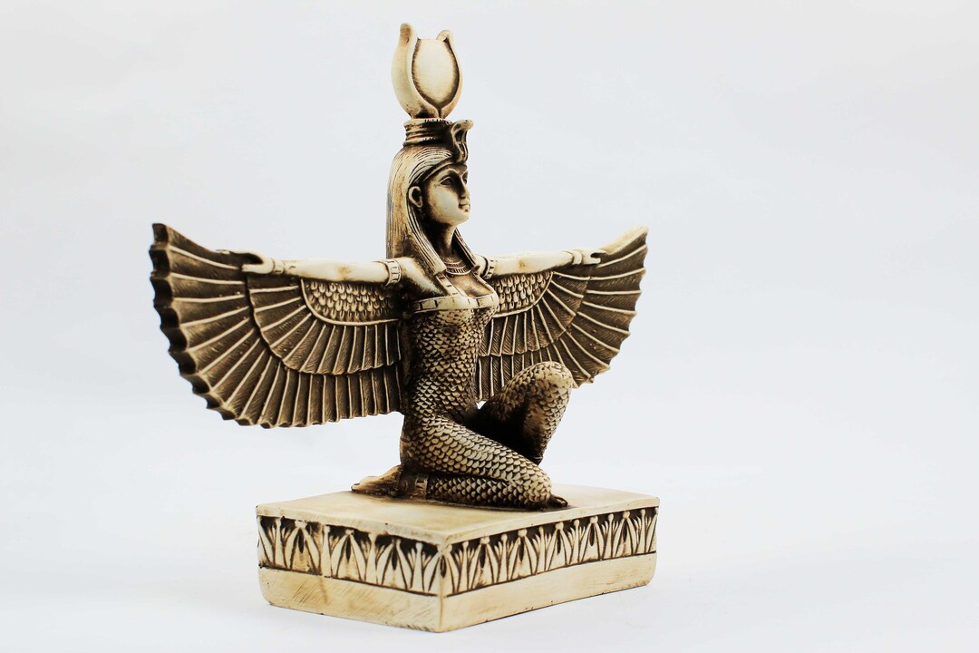 Isis Egypt Goddess, Isis Statue, Egyptian Goddess, Pagan Goddess, Egypt ...