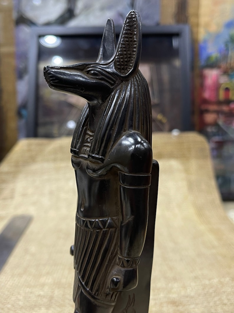 Egyptian God Anubis the God of Mummification Anubis Statue. - Etsy