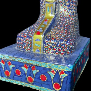 Ancient Egyptian God Anubis Statuette, God of Afterlife, Anubis Large ...