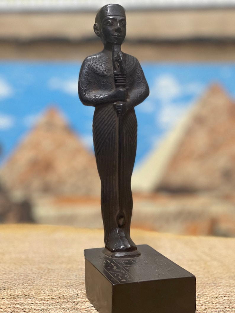 Egyptian God Ptah Statue God Ptah Art Statue. Ancient - Etsy