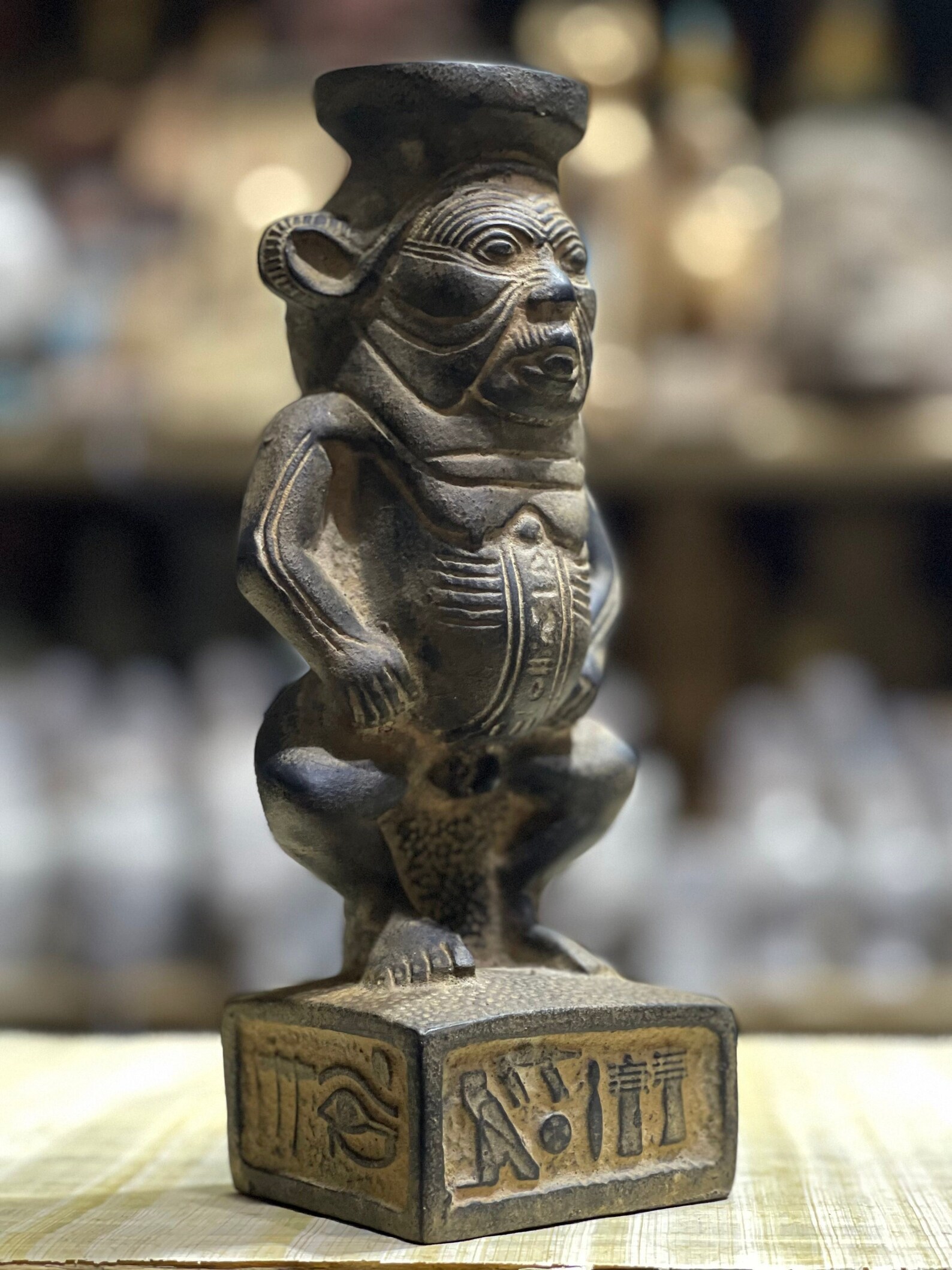 Egyptian God Bes God Bes of Joy and Happiness Bes Egyptian - Etsy