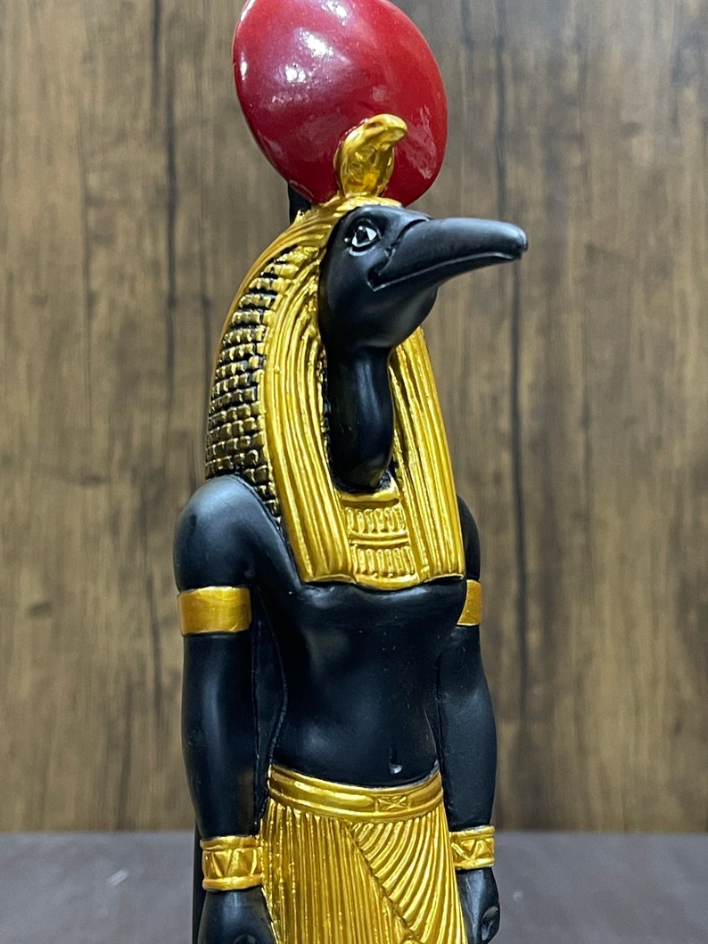 Ancient Egyptian Thoth Statue, God of Moon, Egyptian God of Wisdom ...