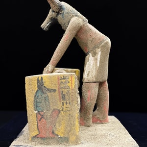 Egyptian God Anubis Statue, Mummification Process - Anubis God ...