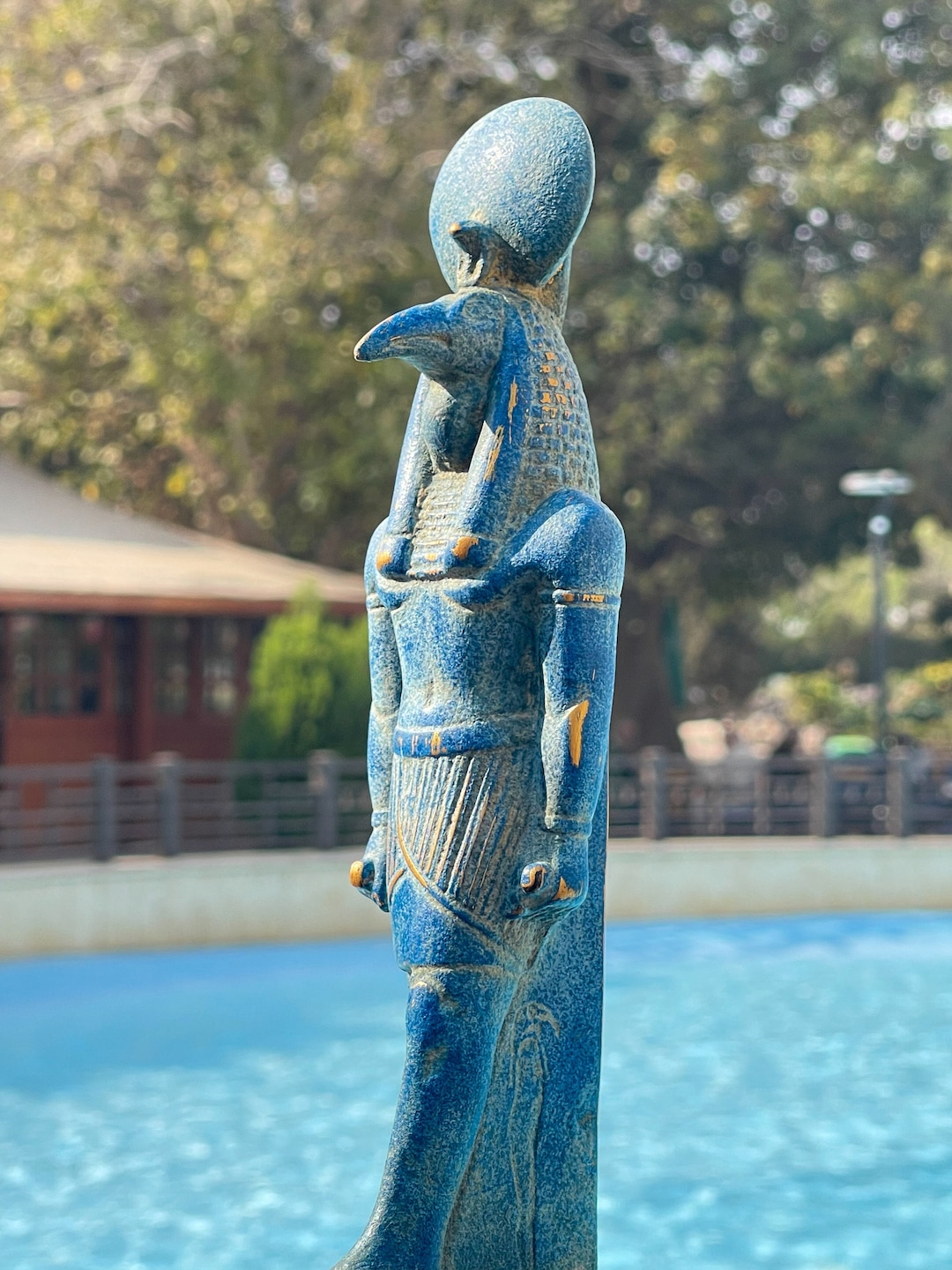 Piece for God Thoth Statue , God of Writing and Wisdom , Handmade ...