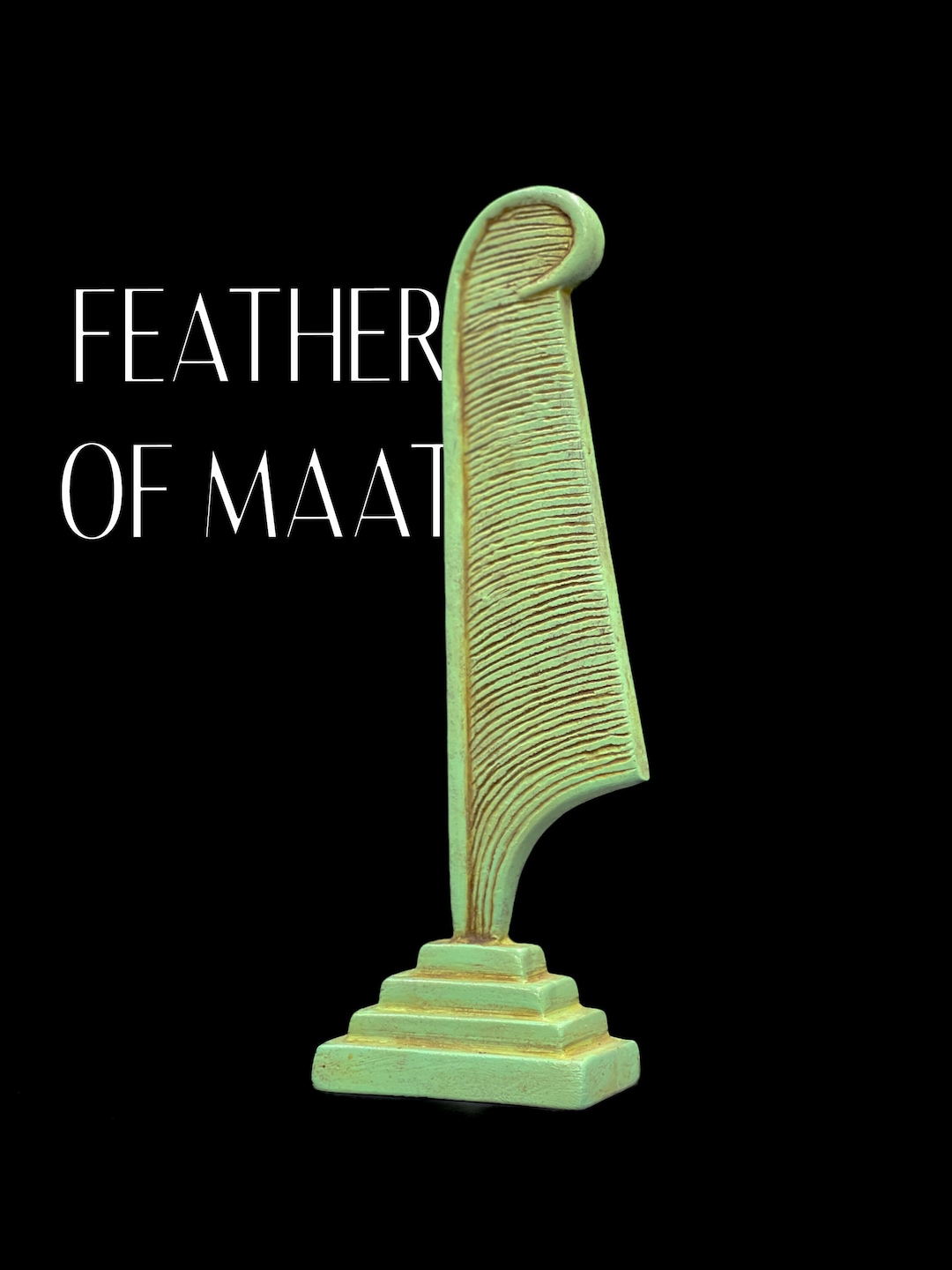 Amazing Replica Goddess Maat Feather - Feather of Maat - Handmade ...