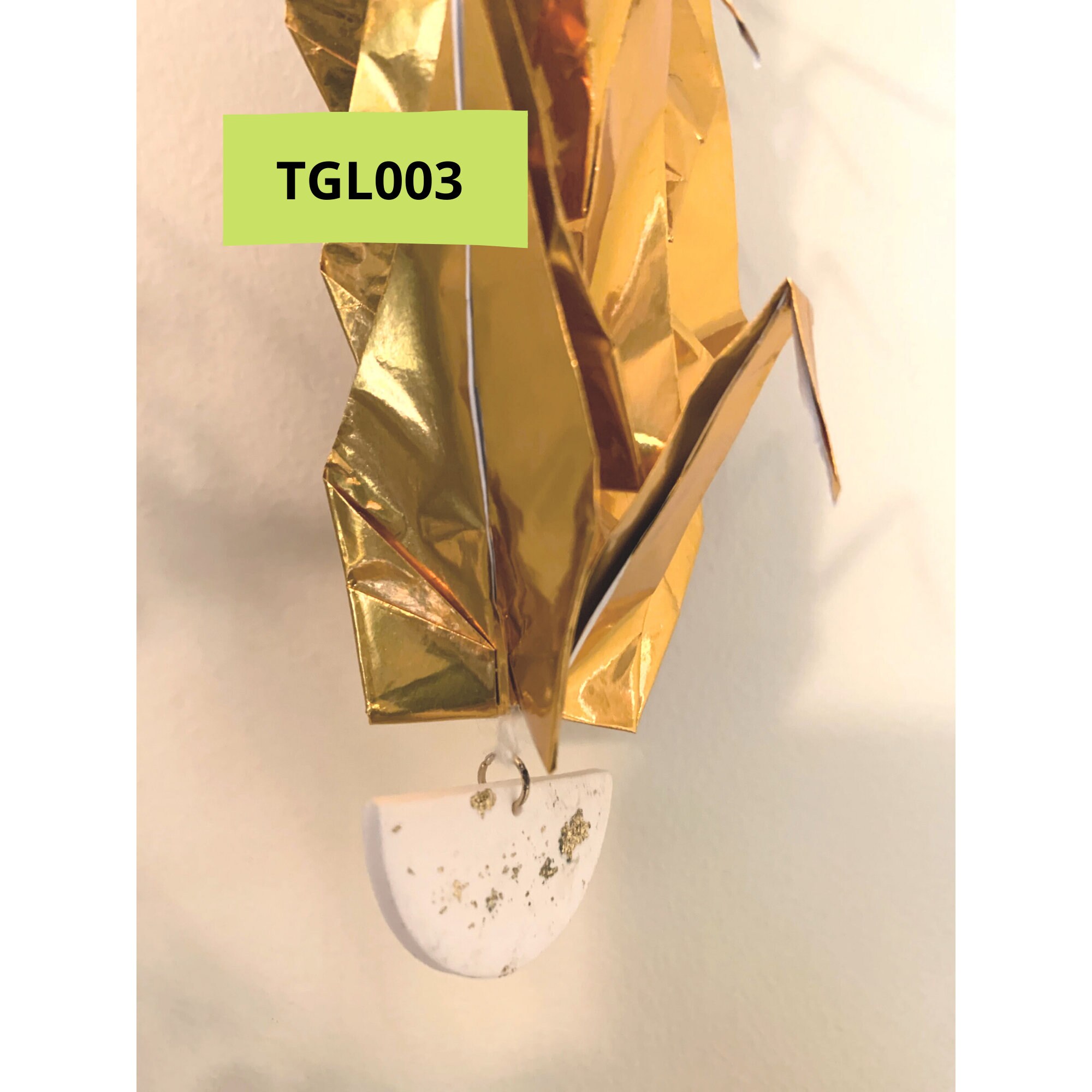 Gold Paper Crane String Large - Etsy
