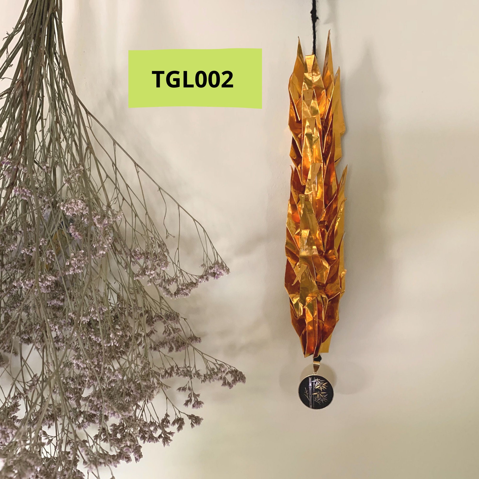 Gold Paper Crane String Large - Etsy