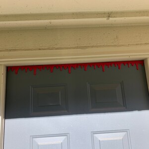 Dripping Blood From Roof, Gutter, Door, Car, or Garage Halloween ...