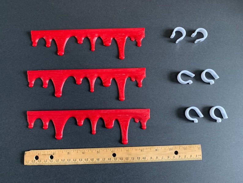 Dripping Blood From Roof Gutter Door Car or Garage - Etsy