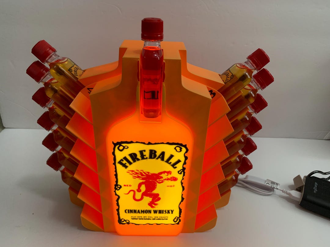 Fireball Light up Advent Calendar - Etsy