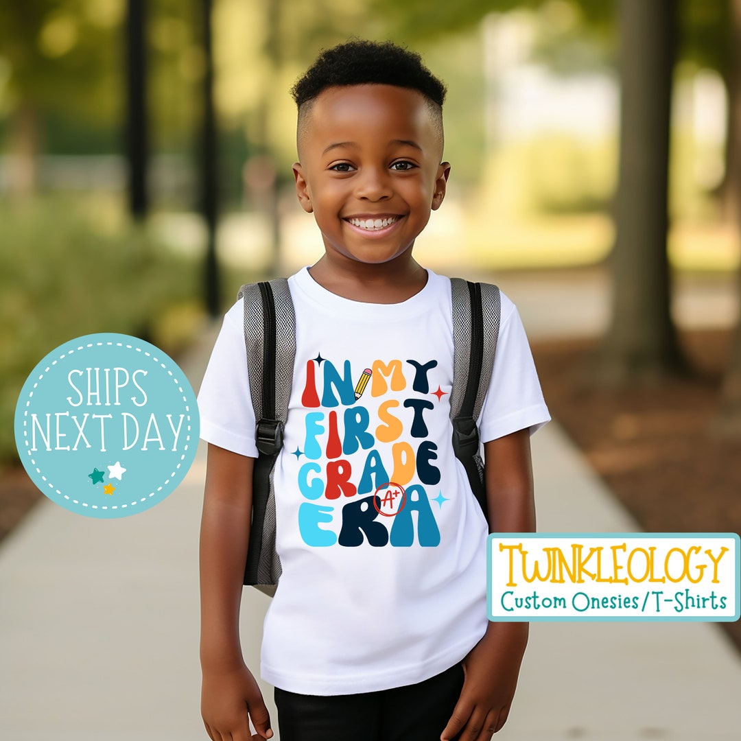 Cute First Grade Shirt, in My First Grade Era Grade Era T-shirt, Gifts ...