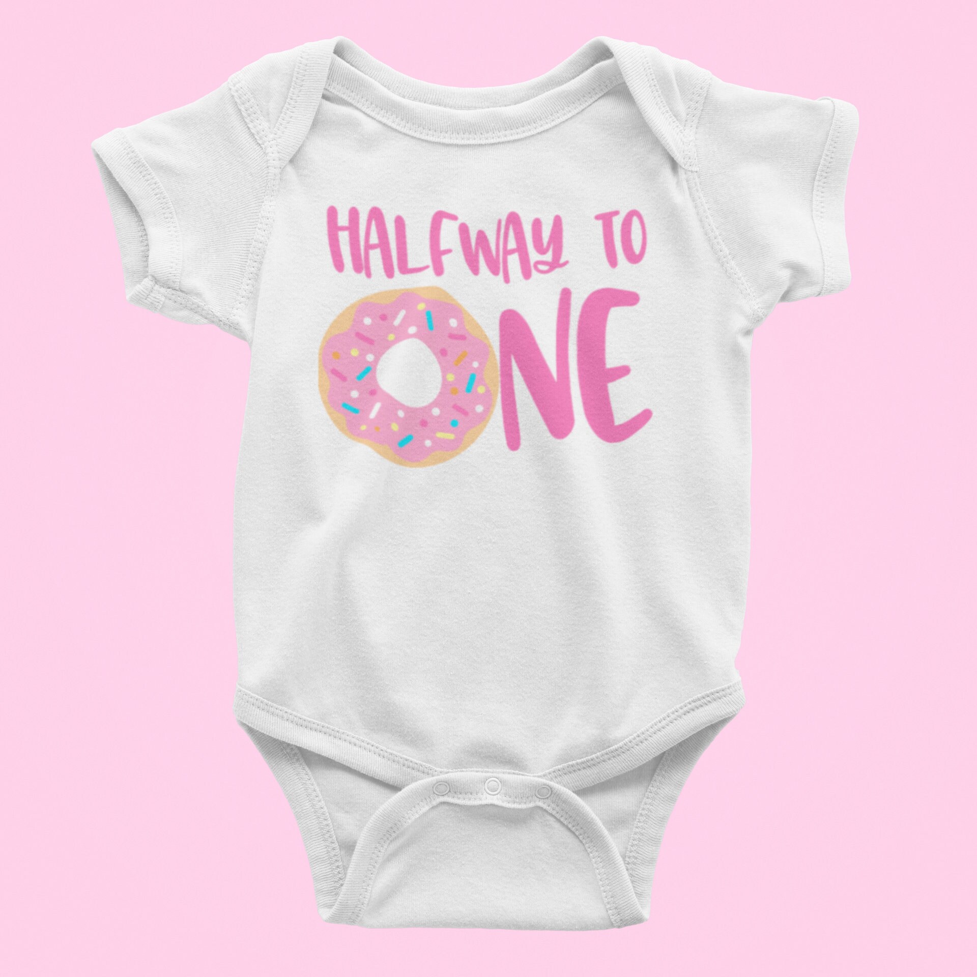 Half Birthday Girl Half Birthday Half Birthday Onesie | Etsy