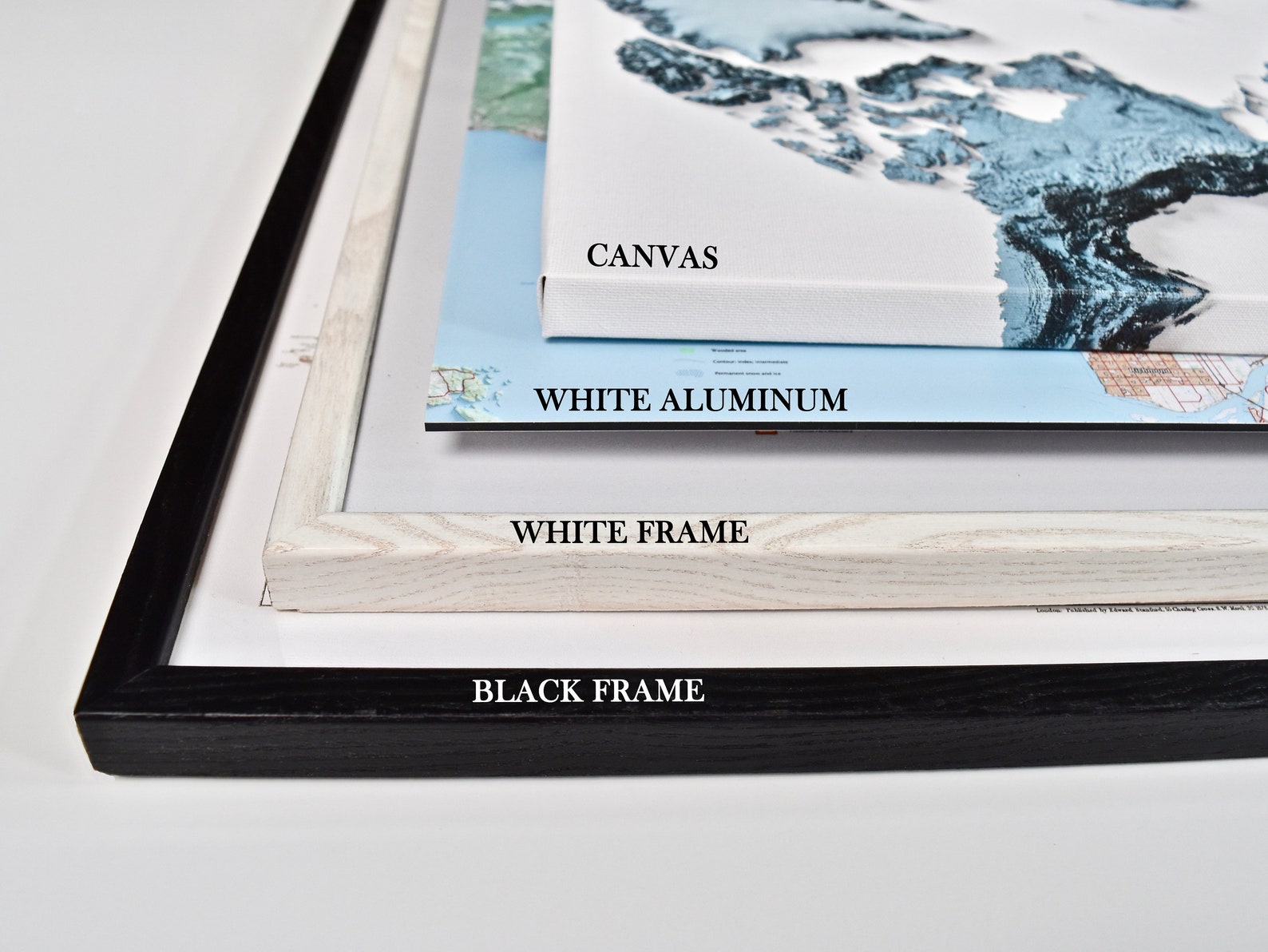 Physical Map of Akhand Bhārat - Historic Indosphere in South Asia ...