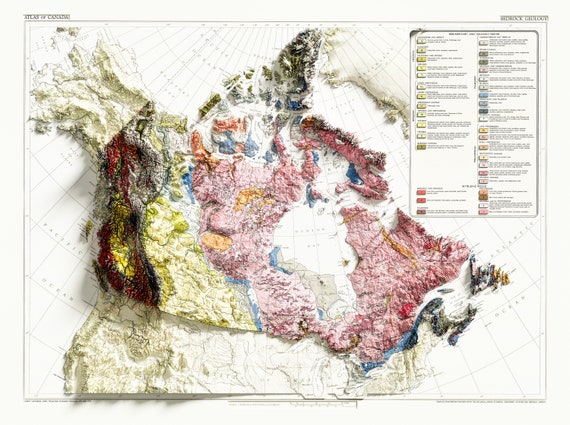 Quebec Geology Map Quebec Map & Satellite Image | Roads, Lakes,