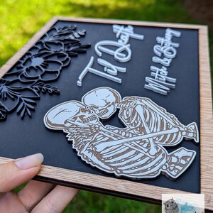 PERSONALIZED 'til Death Sign/ Halloween Decor/ Cottagecore Decor ...