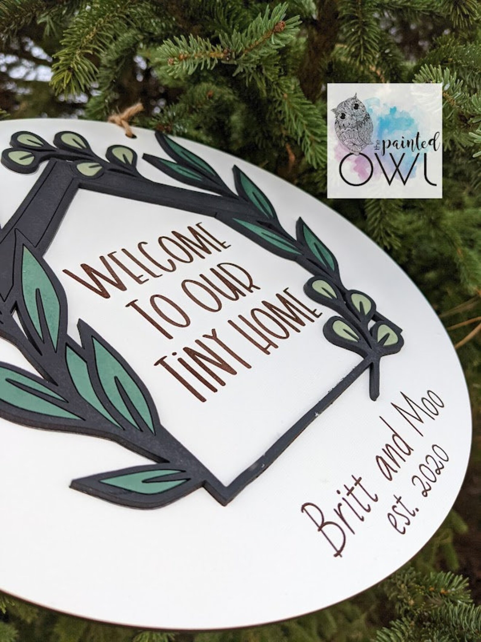 Personalized Tiny Home Sign/ Tiny House/ Wood Sign/ Door - Etsy