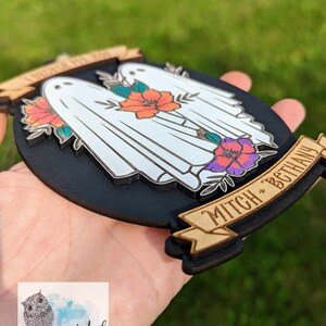 Ghost Couple Gift/ Cottagecore Gift/ Christmas Ornament/ Halloween ...