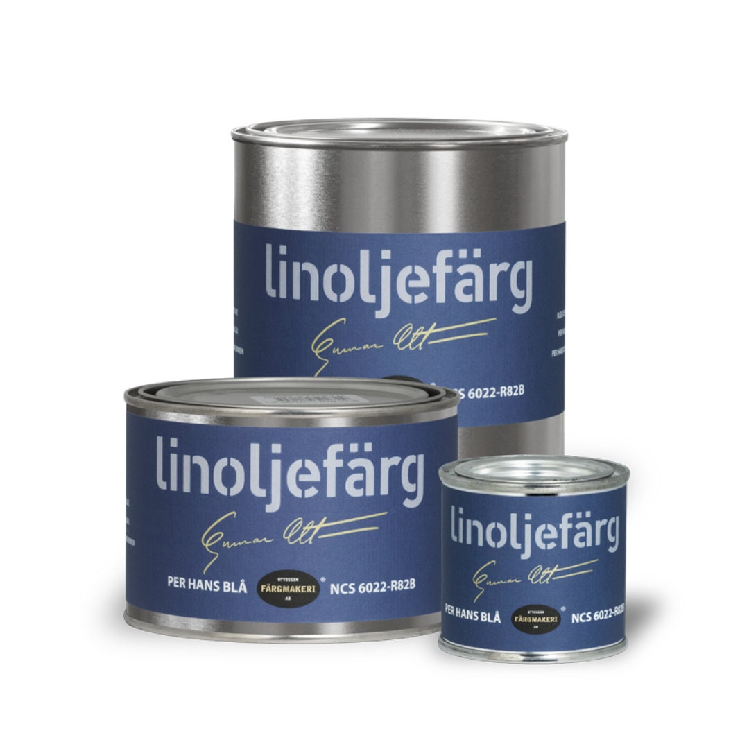 Blue Colors - Ottosson Swedish Linseed Oil Paint - Clean, Natural & Non ...