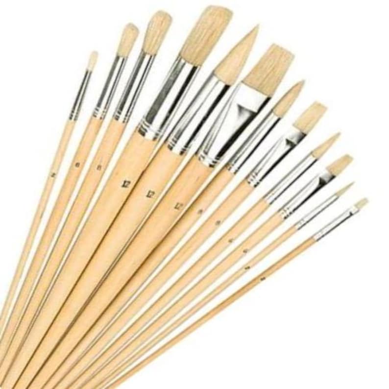 Past Horizons - 12-piece Round Brush Set - Etsy