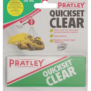 Pratley Quickset Clear Epoxy - Etsy