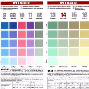 Mixol: A Multipurpose Tinted Base & Universal Colorant - Etsy