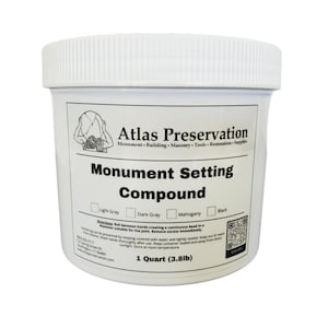 Monument Setting Compound - Quart - Etsy