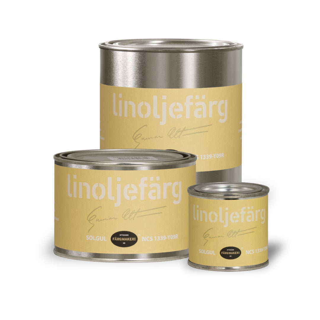 Yellow Colors - Ottosson Swedish Linseed Oil Paint - Clean, Natural ...