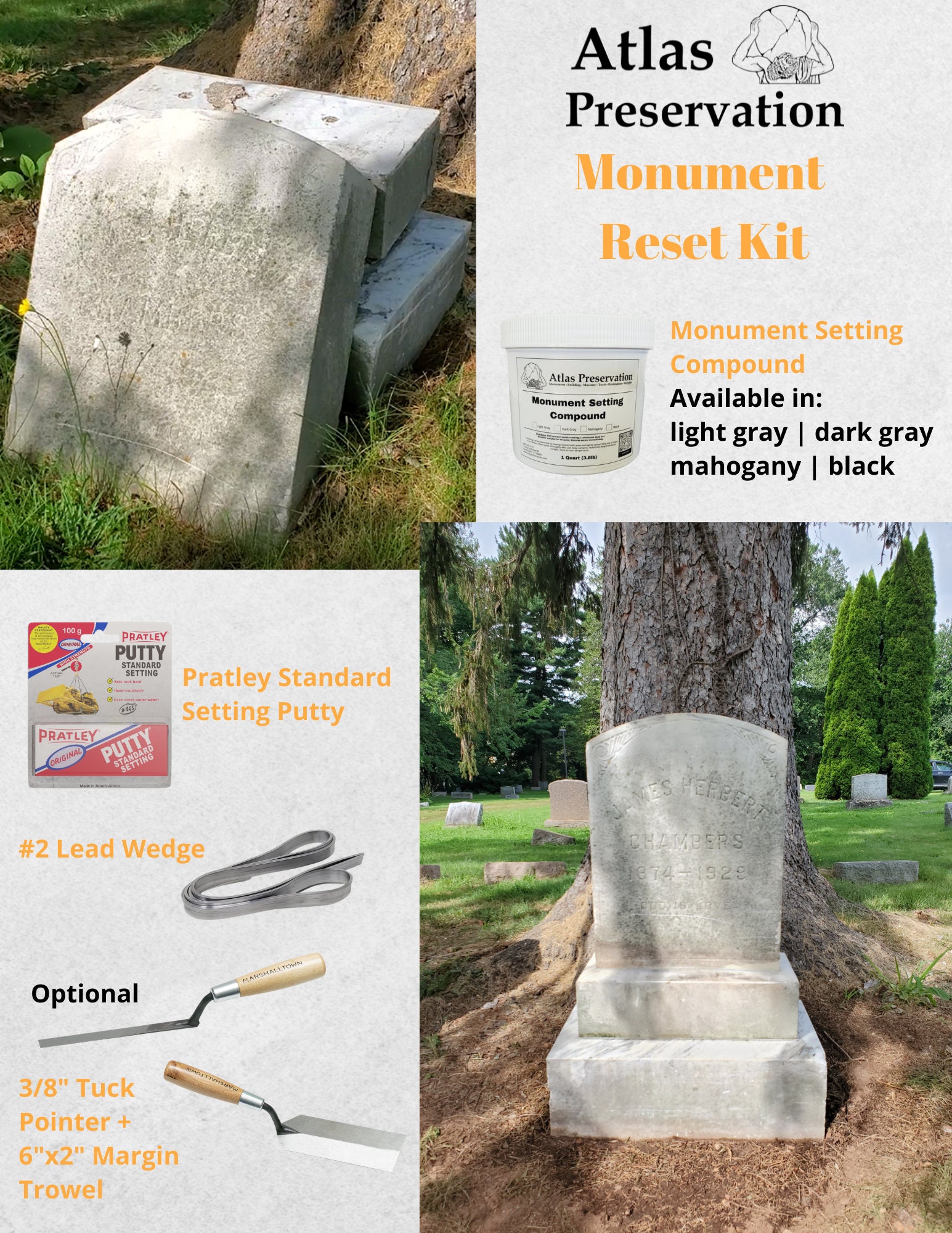 Monument Repair Kit - Etsy