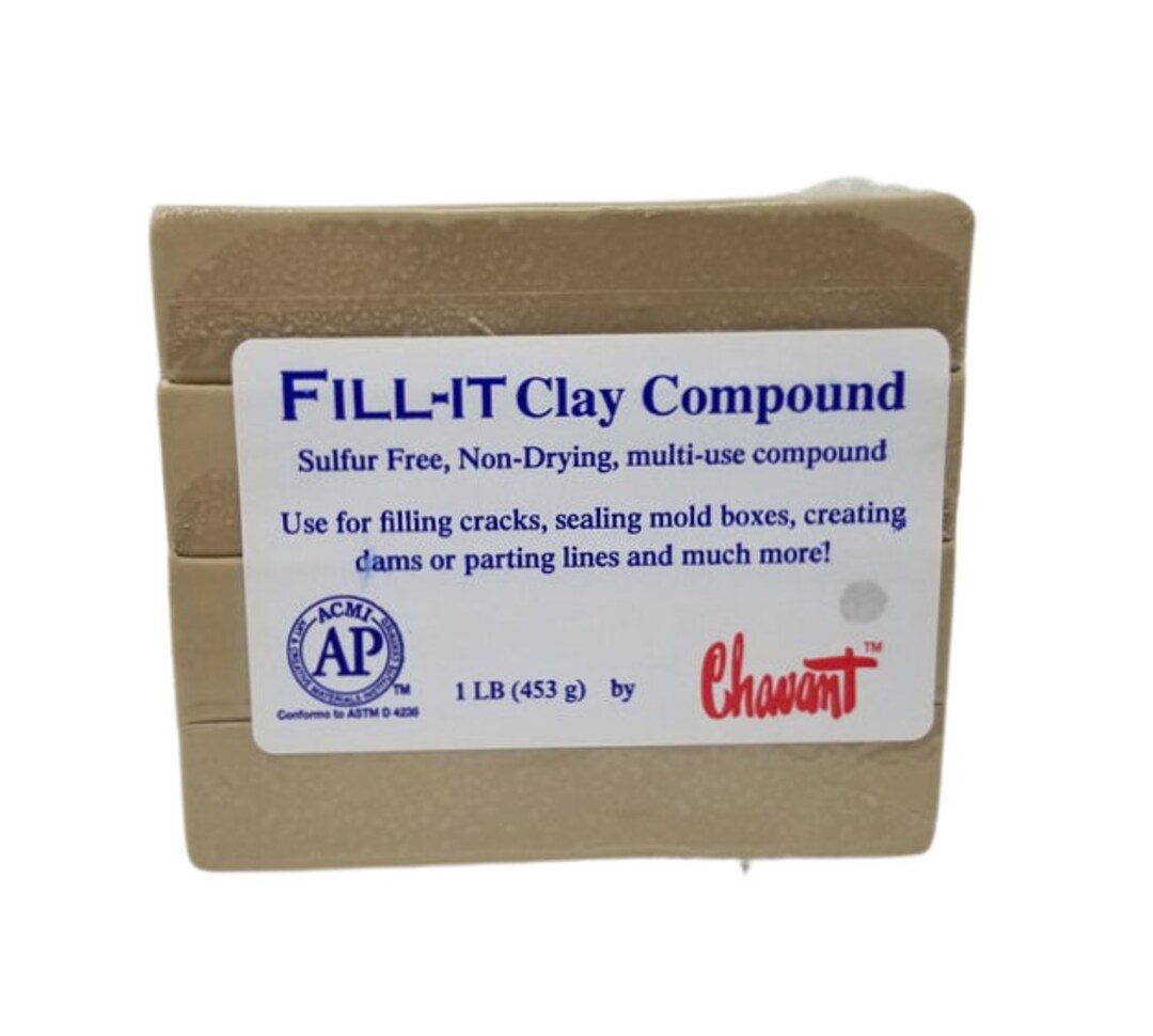 Chavant Sculpting Clay - Fill-it Cream (mold Making Putty) - Etsy