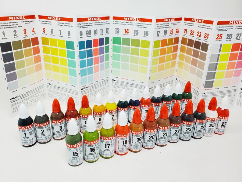 Mixol: A Multipurpose Tinted Base & Universal Colorant - Etsy