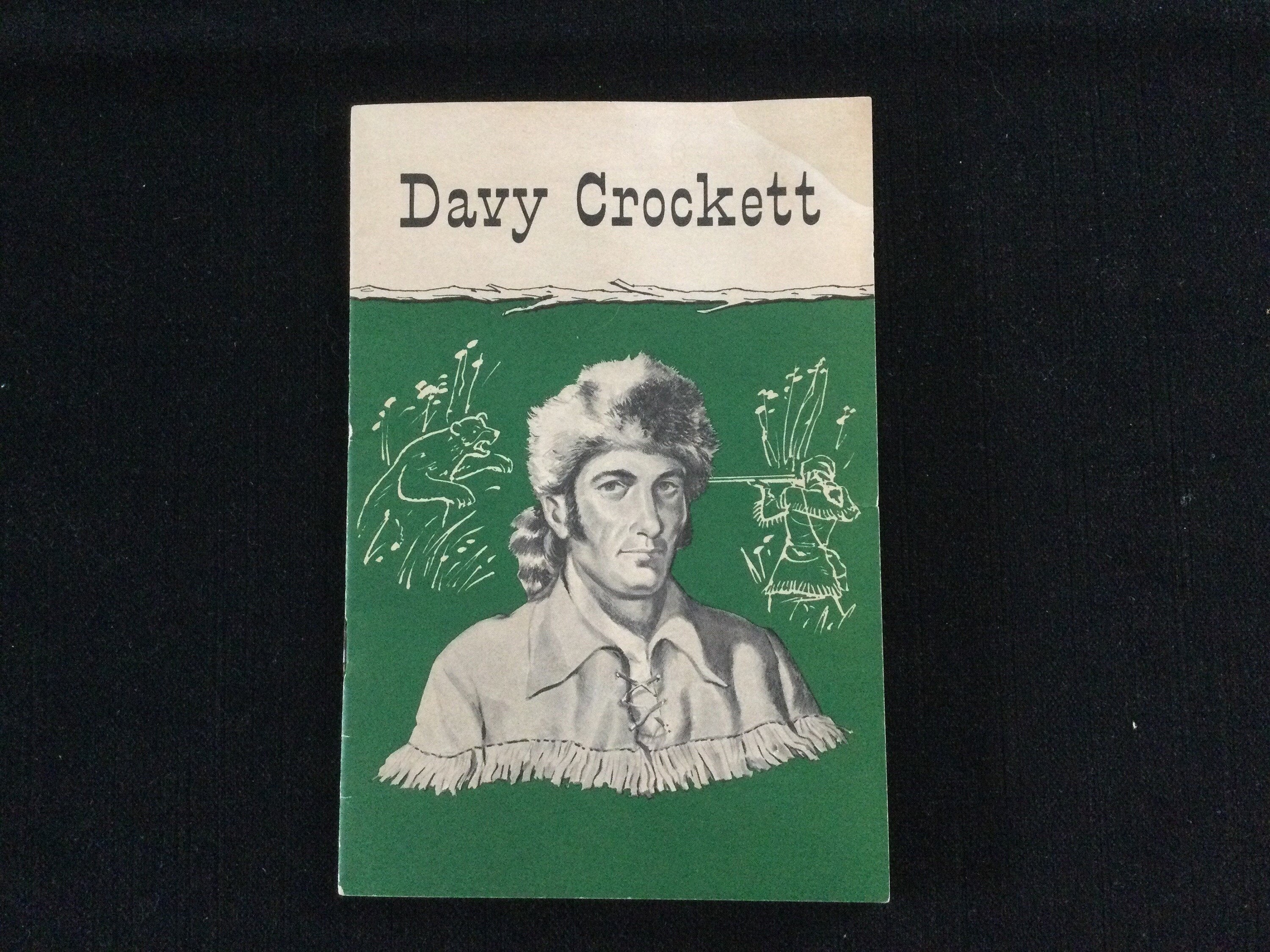1955 Small Autobiography Davy Crockett Printed by the John | Etsy