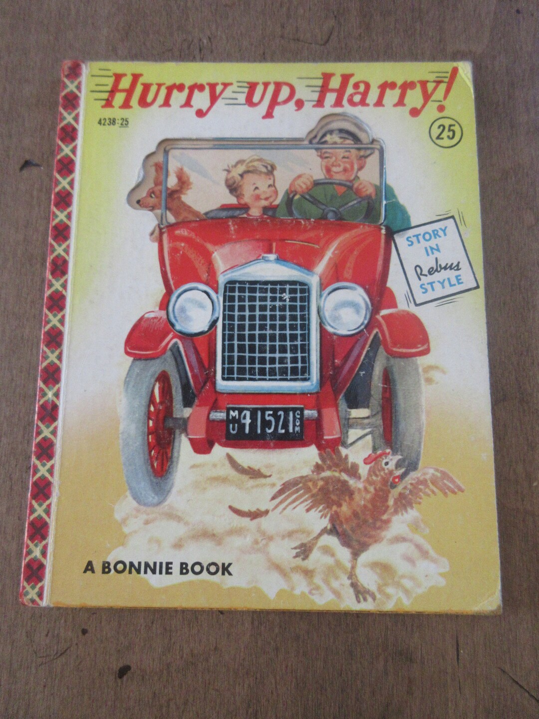 1954 Hurry up Harry, Illustrated by Jill Johnson 4238 Bonnie Book by ...