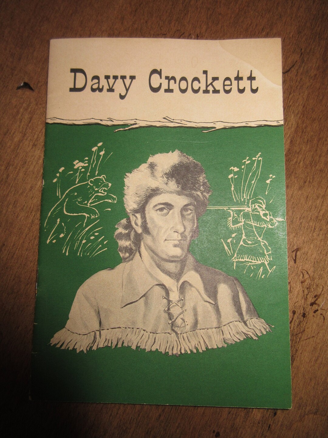 1955 Small Autobiography Davy Crockett Printed by the John - Etsy